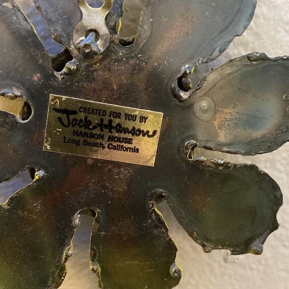 Wall Decor | Jack Hanson Mid Century Brutalist Metal | Poshmark